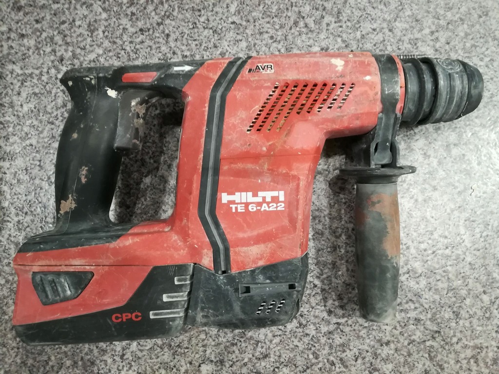 MŁOTOWIERTARKA HILTI TE 6-A22 walizka akumulator - 11978030180 - oficjalne archiwum Allegro