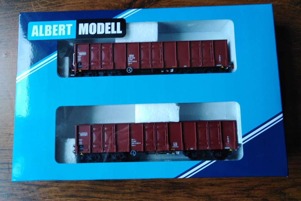 Wagony towarowe PKP Albert Modell 500013 i 500009 jako złom ...