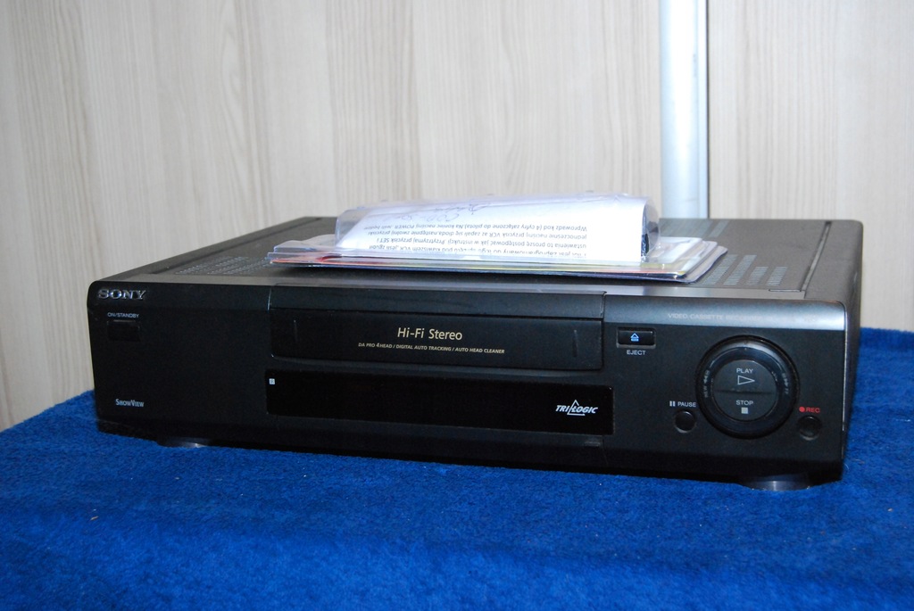 Magnetowid VHS Sony SLV-E710 6 głowic Stereo HiFi - 15040929959 - oficjalne archiwum Allegro