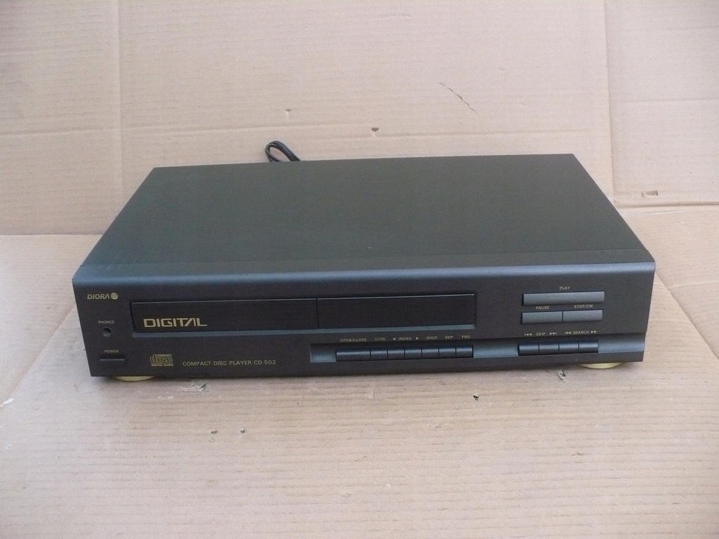 ODTWARZACZ PŁYT KOMPAKTOWYCH CD 502 UNITRA DIORA - 15076232968 - oficjalne archiwum Allegro