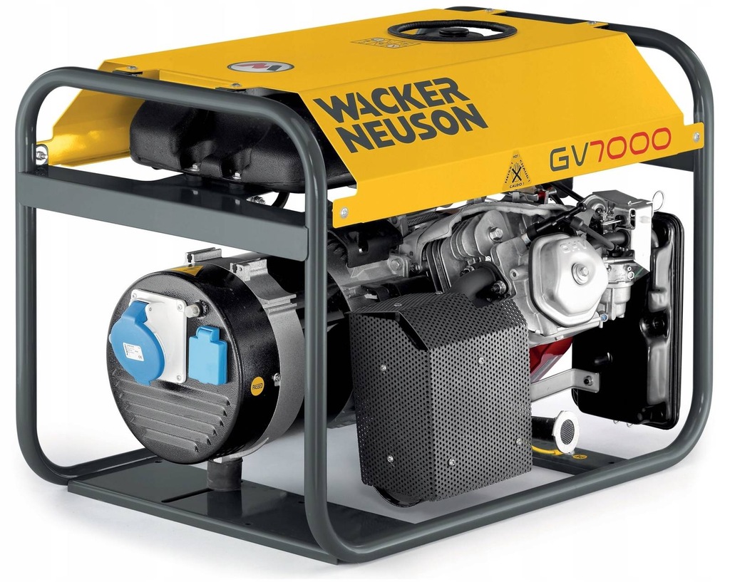 AGREGAT PRĄDOTWÓRCZY WACKER NEUSON GV7000A 230V - 13273916273 - oficjalne archiwum Allegro