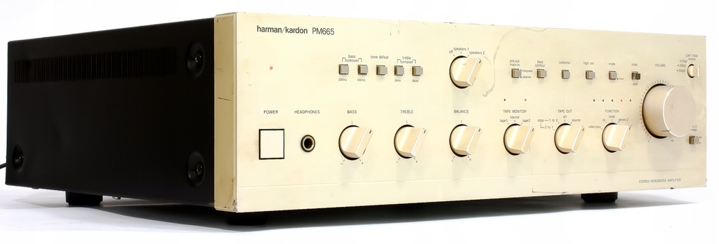 HARMAN/KARDON PM665 FLAGOWY WZMACNIACZ STEREO - 11666942208 - oficjalne ...