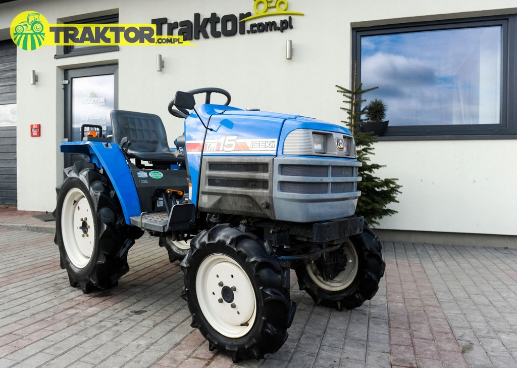 Japoński traktorek Iseki TM15 4x4 15KM transport - 7875286529 - oficjalne archiwum Allegro