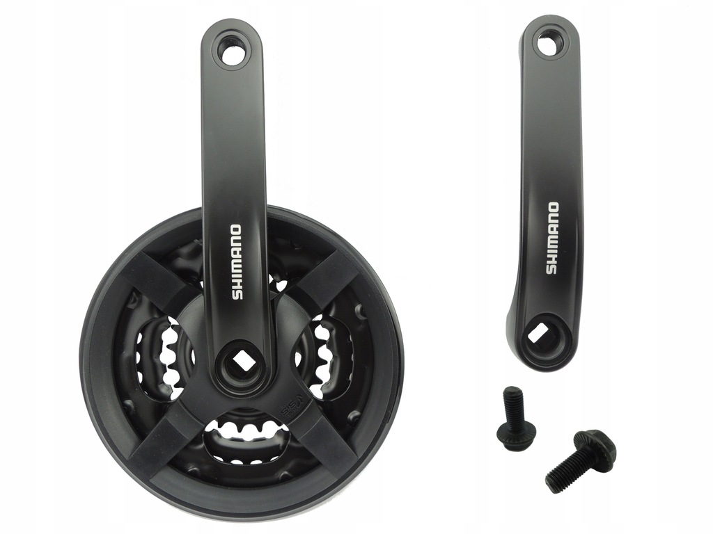 Korba Shimano 170 mm FC-TY301 42/34/24T Czarna - 9084095303 - oficjalne archiwum Allegro