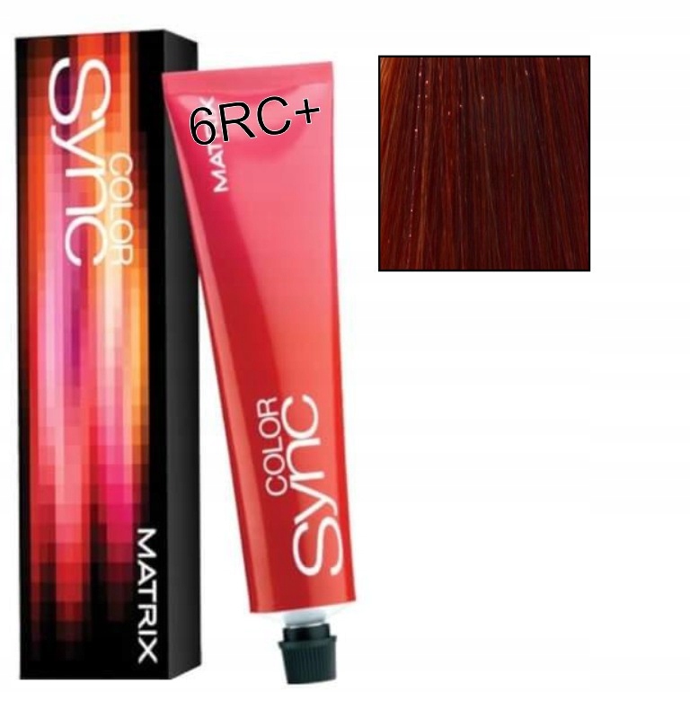 MATRIX COLOR SYNC FARBA BEZ AMONIAKU 6RC PLUS 90ML - 9102702375 ...