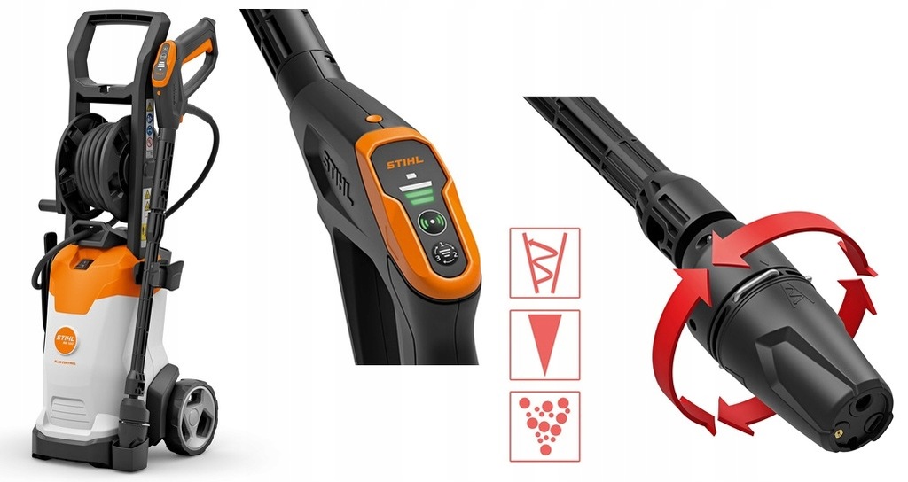 Myjka STIHL RE 100 PLUS CONTROL - 12168126907 - oficjalne archiwum Allegro