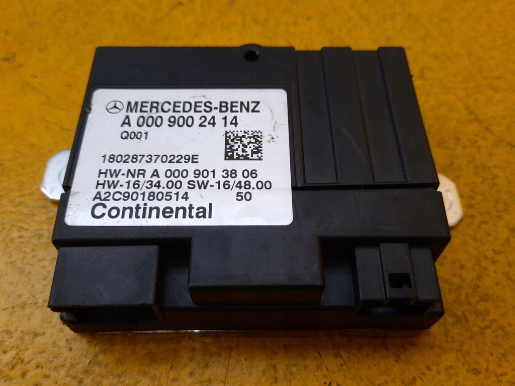 MERCEDES W205 W213 MODUŁ POMPY PALIWA A0009002414 - 12547405764 ...