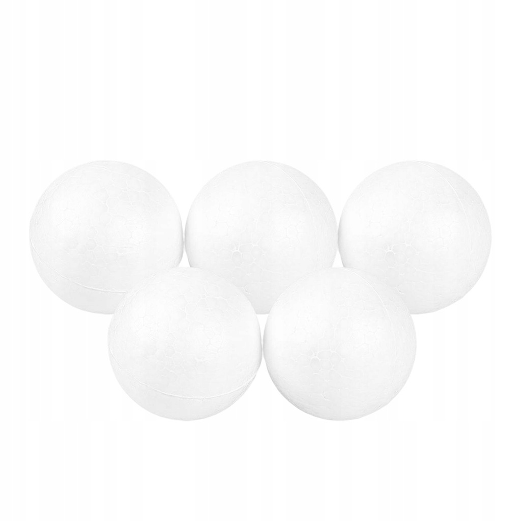 White Polystyrene Foam Craft Balls Styrofoam Balls for DIY Art, 5pcs 120mm - 13246069529 ...