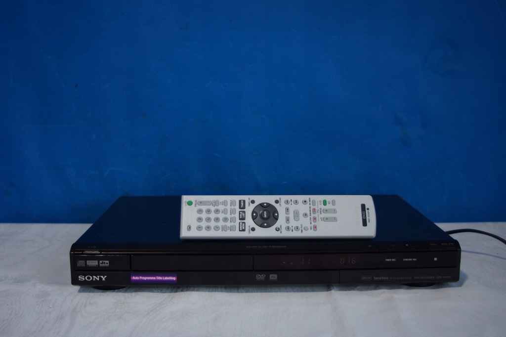 Nagrywarka DVD SONY RDR-GX220+PILOT OKAZJA - 13240314560 - oficjalne ...