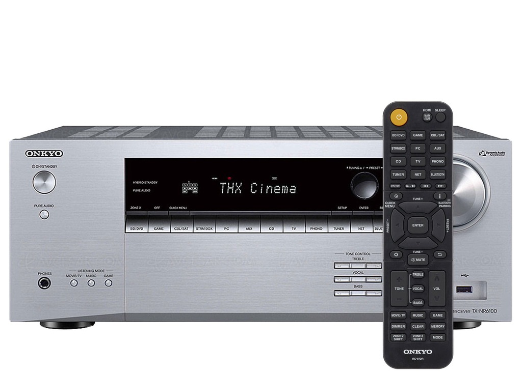 Amplituner Onkyo TX-NR6100 silver, Nowość - 12032783517 - oficjalne archiwum Allegro