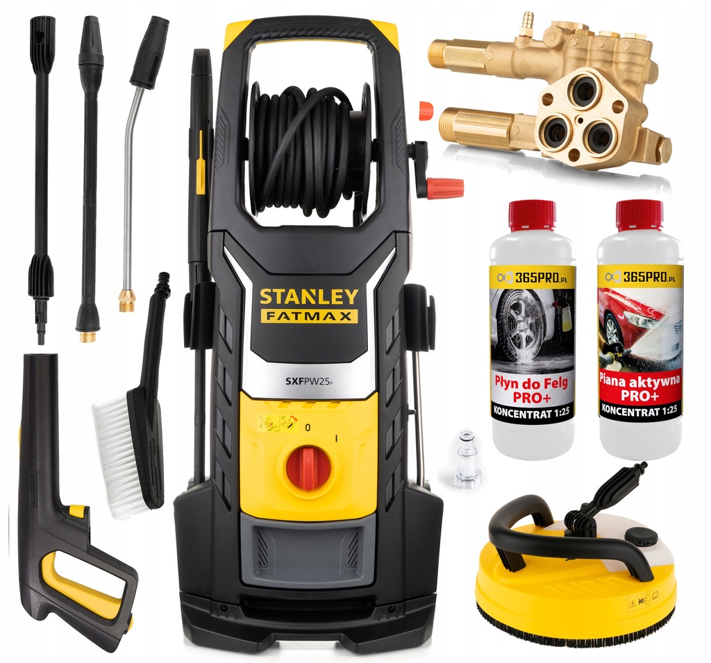STANLEY FATMAX PRO MYJKA CIŚNIENIOWA MOSIĘŻNA POMP - 11924614814 ...
