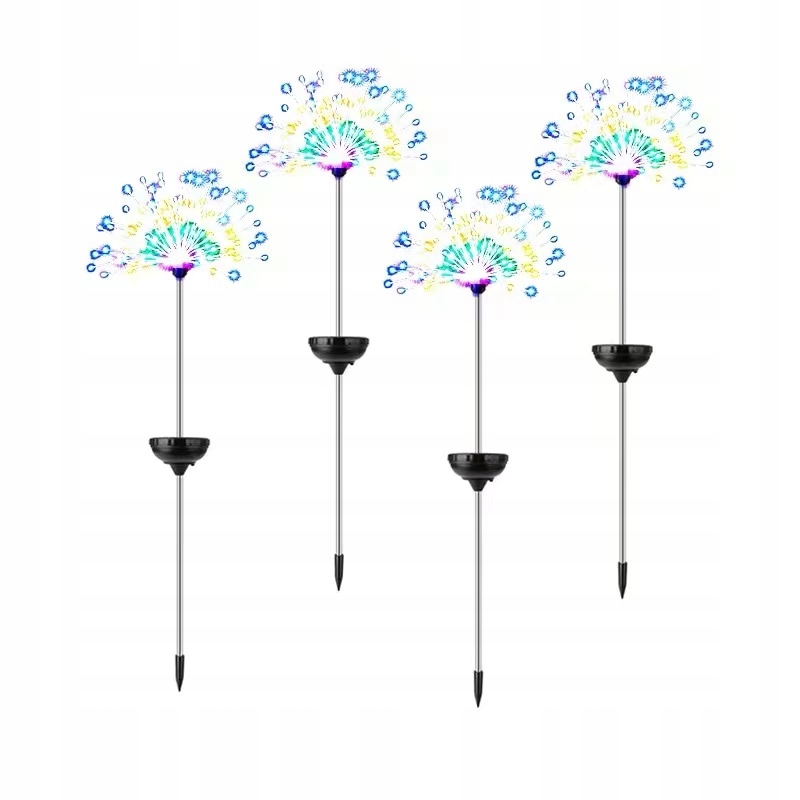 LAMPA SOLARNA OGRODOWA Dmuchawiec 120 ledów - 10864619483 - oficjalne archiwum Allegro