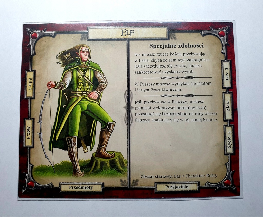 TALISMAN MAGIA I MIECZ ELF KARTA + KOSZULKA - 11622458149 - oficjalne ...
