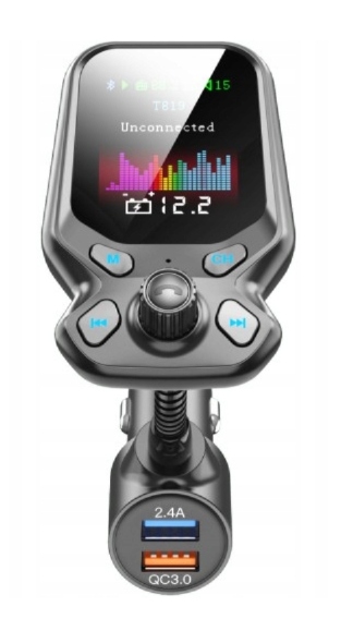 Купить FM-ПЕРЕДАТЧИК АДАПТЕР BLUETOOTH РАЗЪЕМ SD USB QC 3.0: отзывы ...