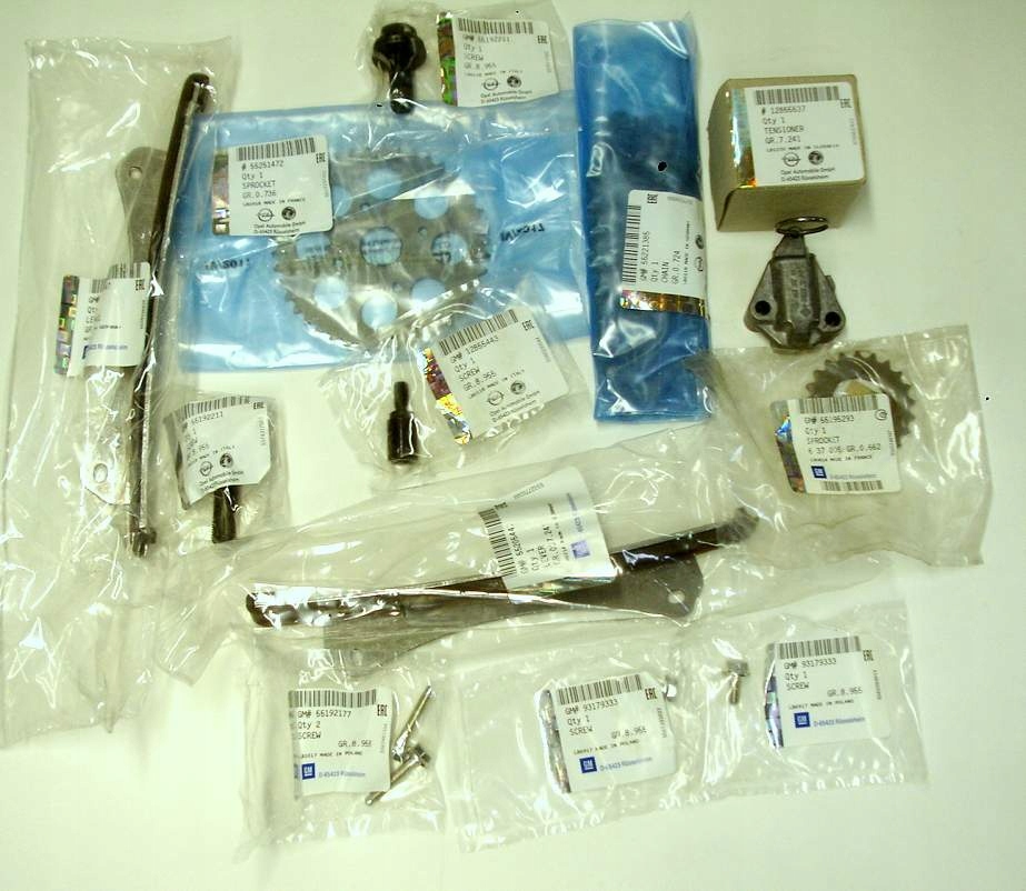 Opel Corsa Astra Meriva Agila - rozrząd ORYGINAŁ GM - 1.3 D ...