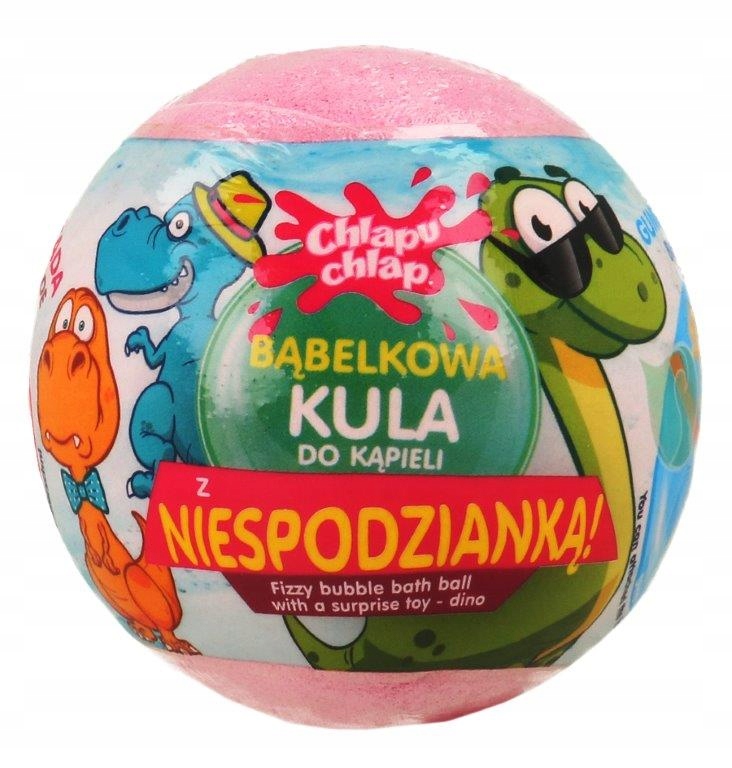 Chlapu Chlap Bąbelkowa kula do kąpieli z zabawką - 11251248105 ...