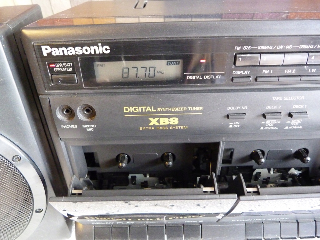 Radiomagnetofon z Dolby , Panasonic RX CT 900 - 13593561244 - oficjalne ...
