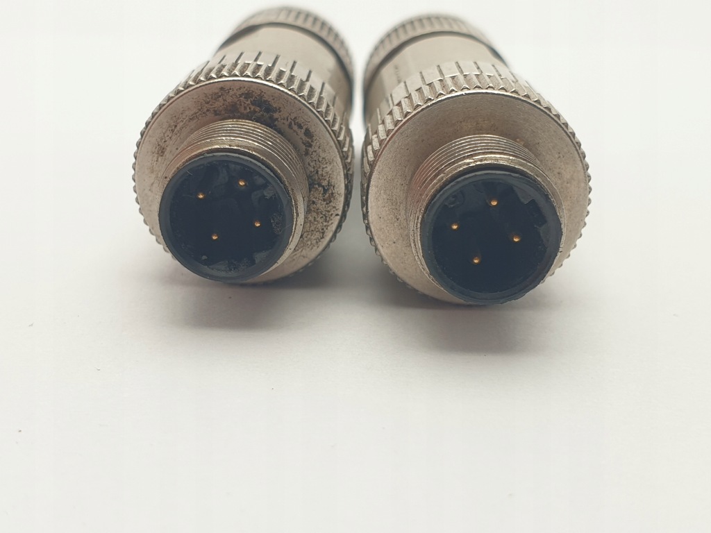 wtyczka męska prosta M12 4-pin D Ethernet PROFINET - 11112501583 ...