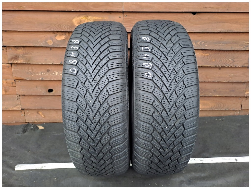 2 opony zimowe 195/65 15 91T CONTINENTAL WinterContact TS860 5mm 08M38 - 14454536515 - oficjalne ...