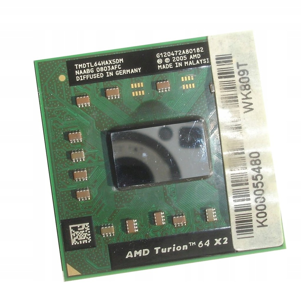 AMD TURION 64 X2 TL-64 TMDTL64HAX5DM - 10511817867 - oficjalne archiwum Allegro