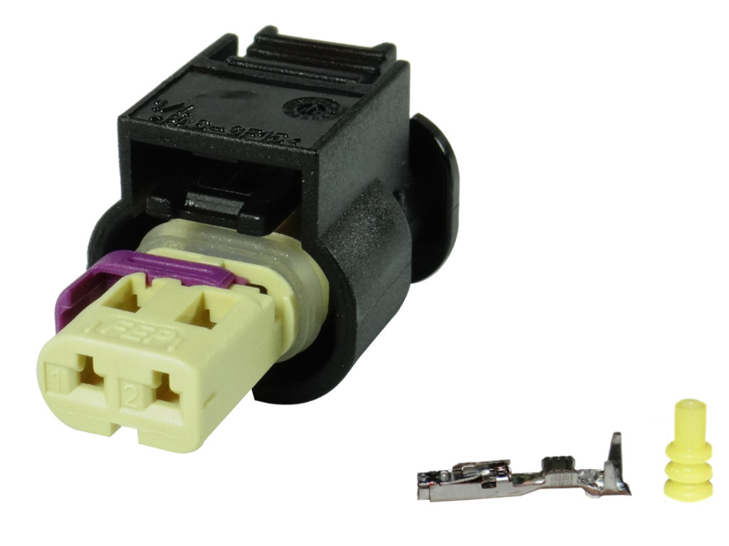 Wtyczka damska wtyk MCON 2 piny 07P973702A k2529 - 5936873560 ...