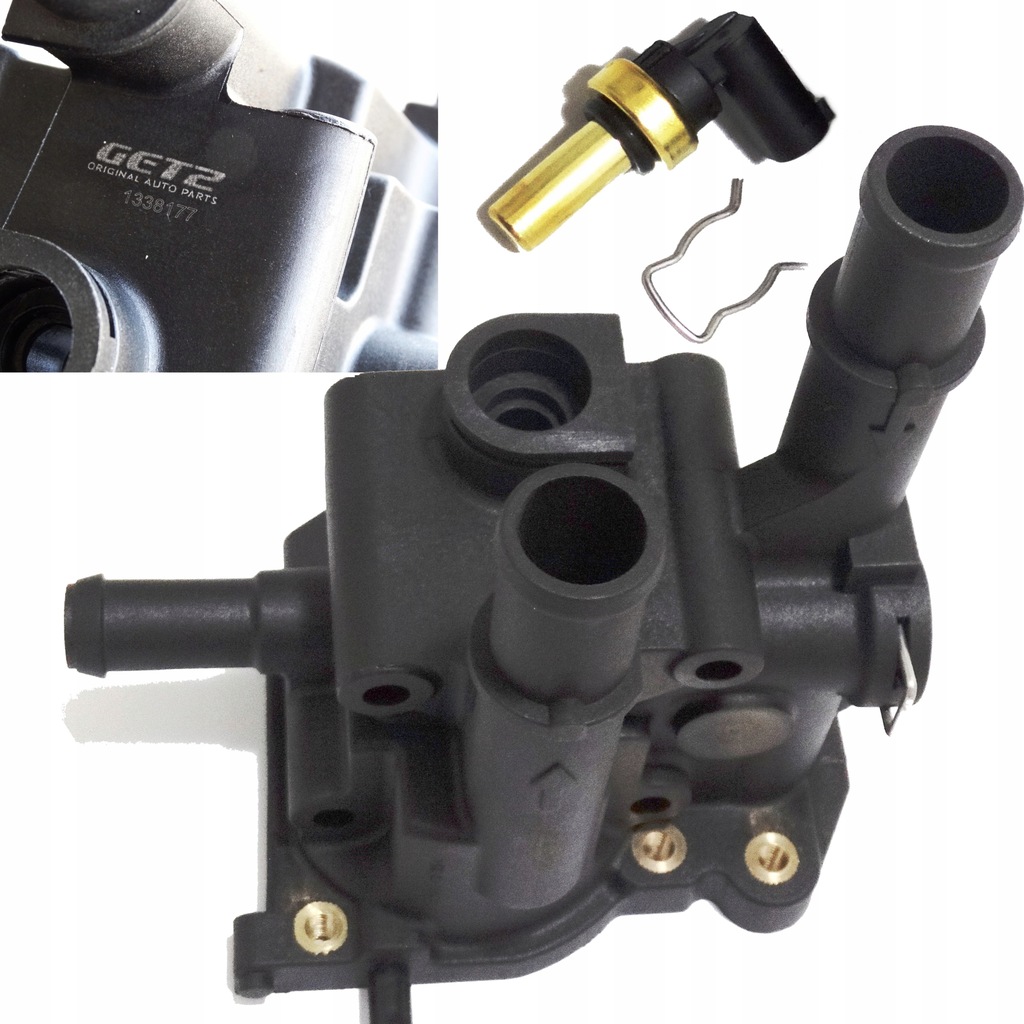 KORPUS OBUDOWA TERMOSTATU OPEL ASTRA H J 1.6 1.8 - 10548617139 ...