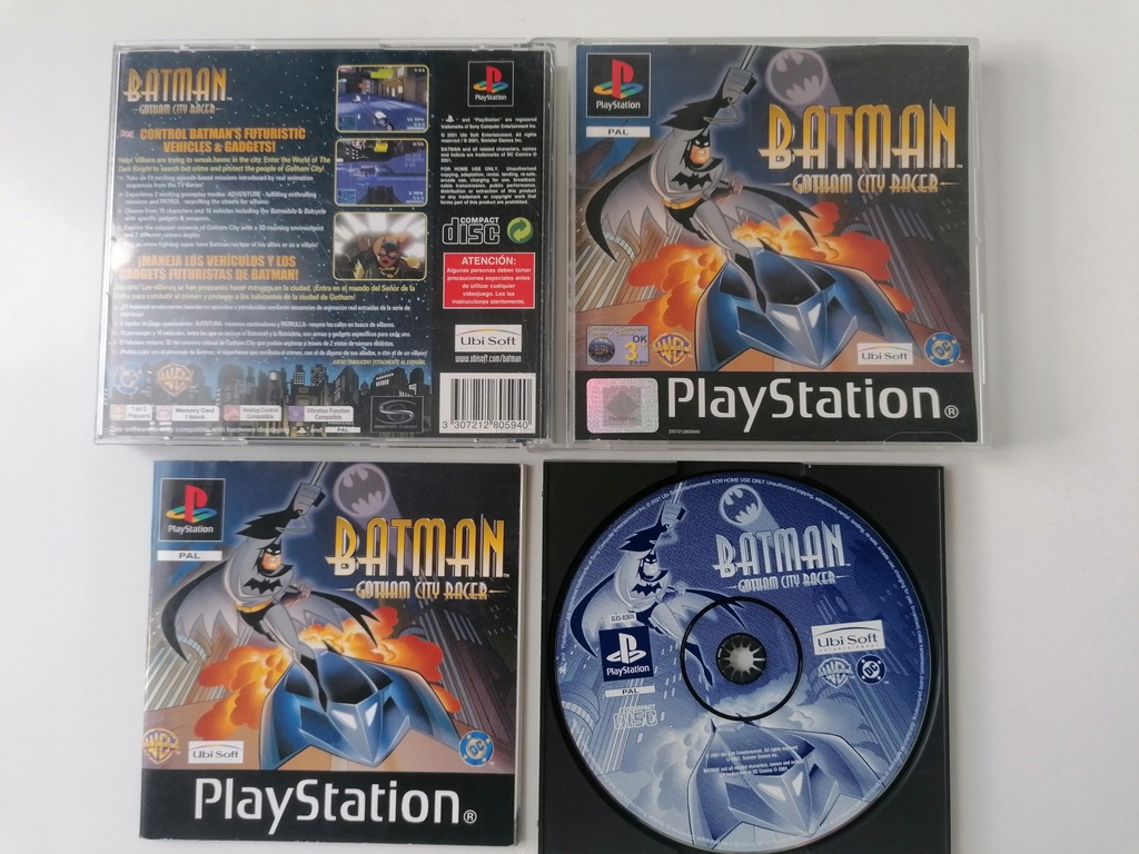 BATMAN GOTHAM CITY RACER PSX PS1 - 12957884516 - oficjalne archiwum Allegro