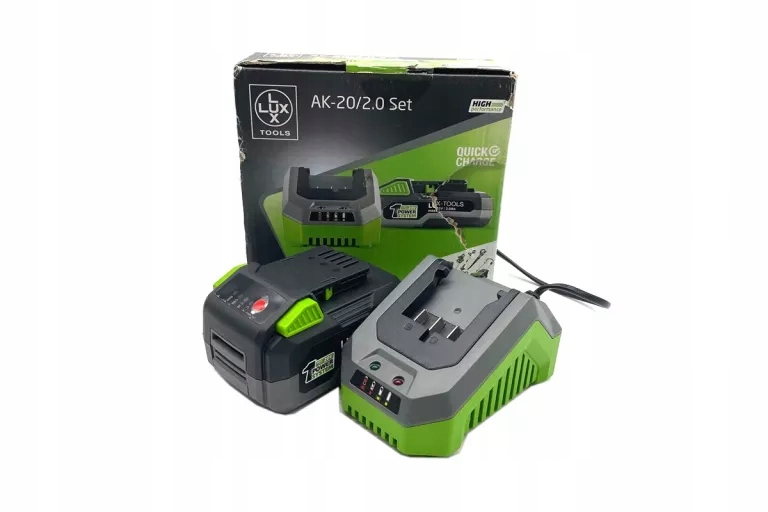 ZESTAW AKUMULATOR LI-ION LUX-TOOLS AK-20 4.0 SET - 12827047265 ...