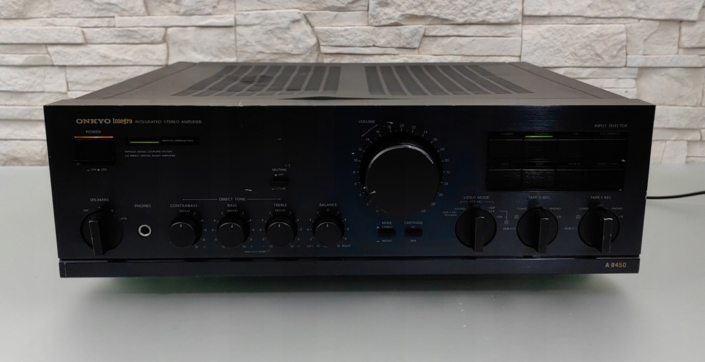 ONKYO Integra A-8450 Wysokiej klasy wzmacniacz - 13772539826 ...