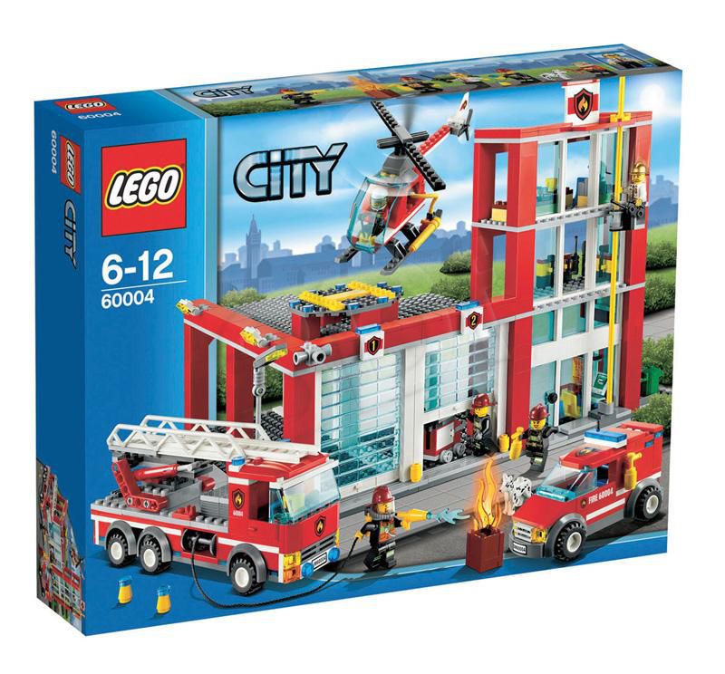 LEGO CITY 60004 Remiza strażacka - 6689027958 - oficjalne archiwum Allegro