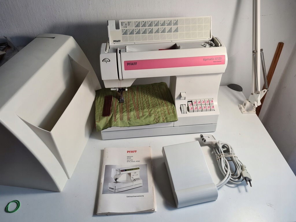 Masywna maszyna do szycia PFAFF Tipmatic 6120 - 12523795764 - oficjalne archiwum Allegro