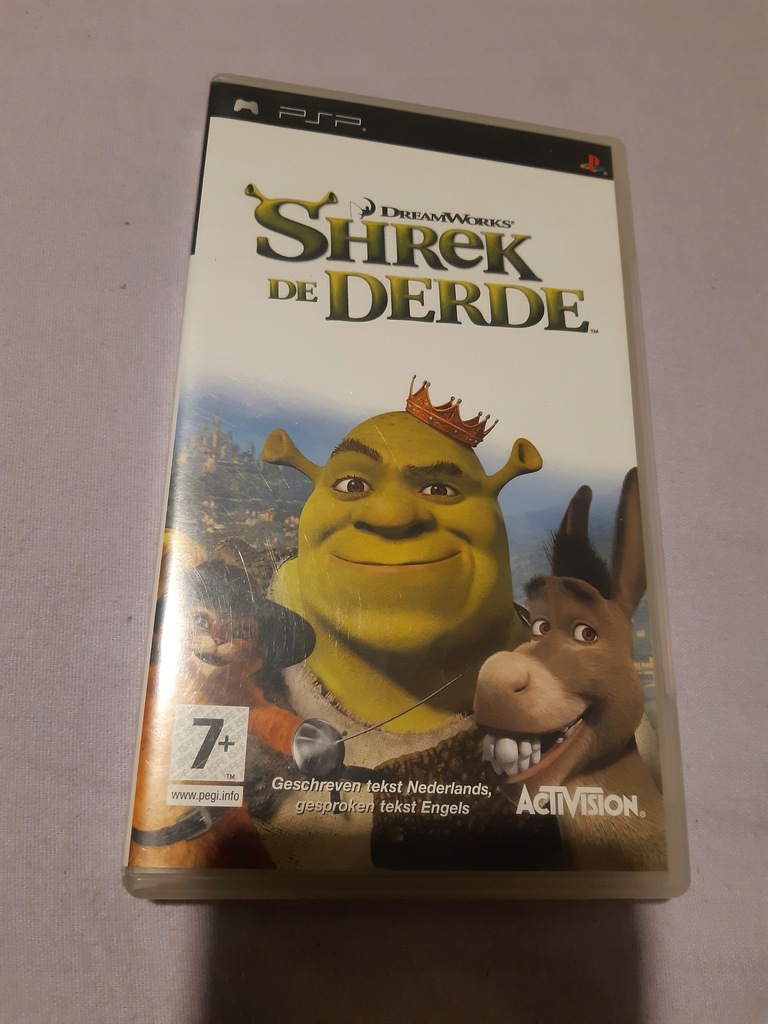 SHREK THE THIRD / SHREK DE DERDE PSP - 11851769623 - oficjalne archiwum ...