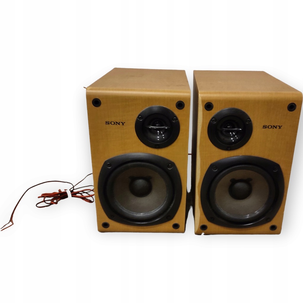 Zestaw 2 kompaktowych głośników Sony. Aukcja BCM - 12862255467 ...
