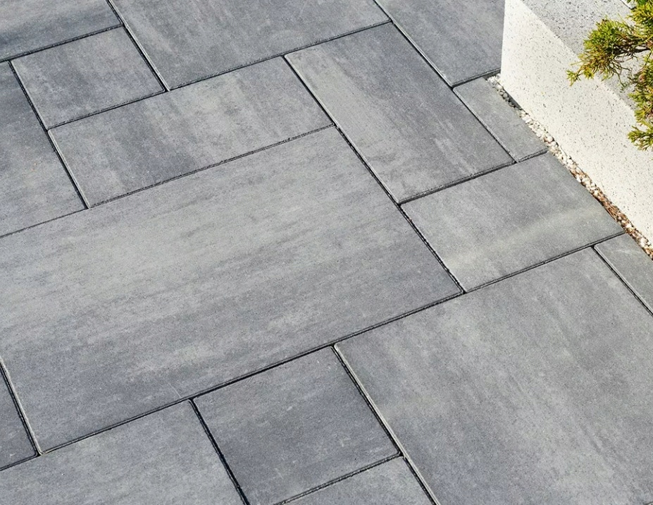 Płyta tarasowa Bruk-Bet Romalit wapień muszlowy - 12255737980 - oficjalne archiwum Allegro