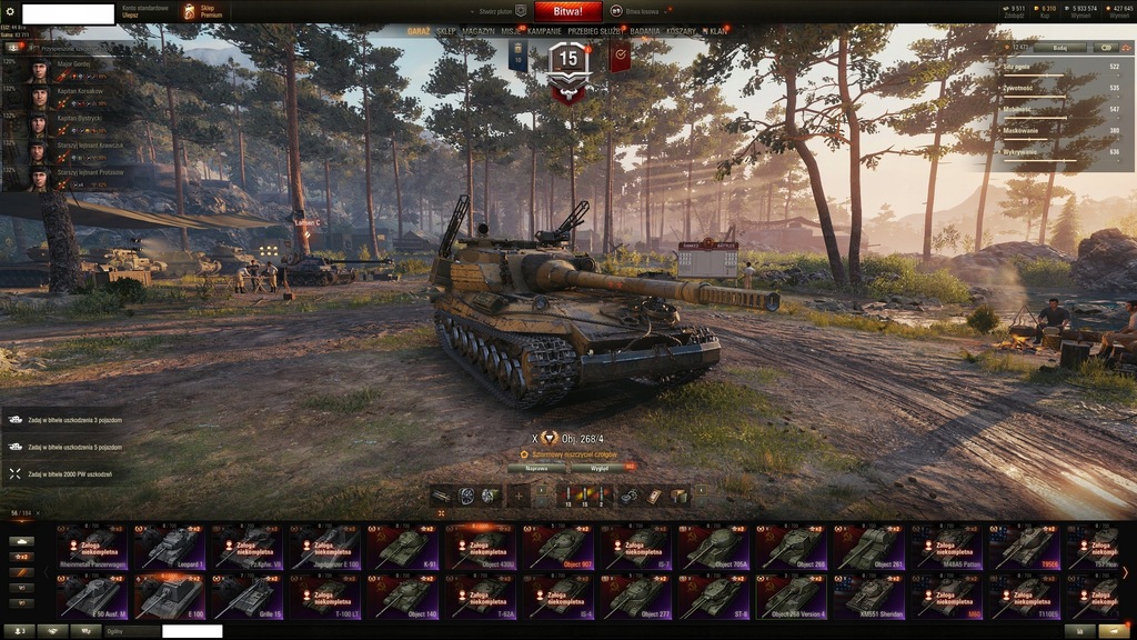 Konto World Of Tanks 2,2k+ WN8 56 X Tierów - 12368445192 - oficjalne ...