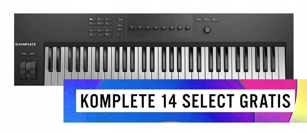 NATIVE INSTRUMENTS KOMPLETE KONTROL A61 klawiatura - 10752641632 ...