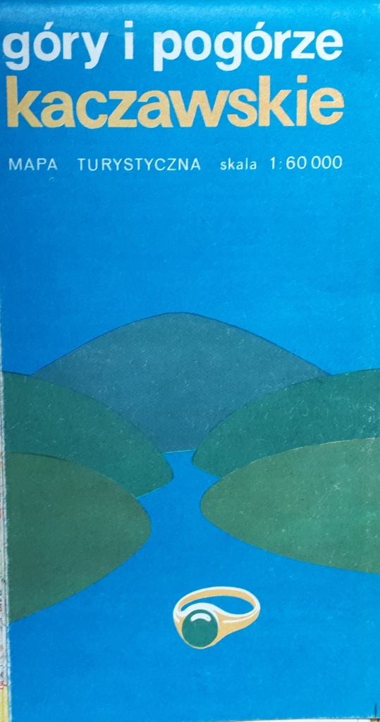 MAPA TURYSTYCZNA POLSKI GÓRY I POGÓRZE KACZAWSKIE - 14623478988 ...