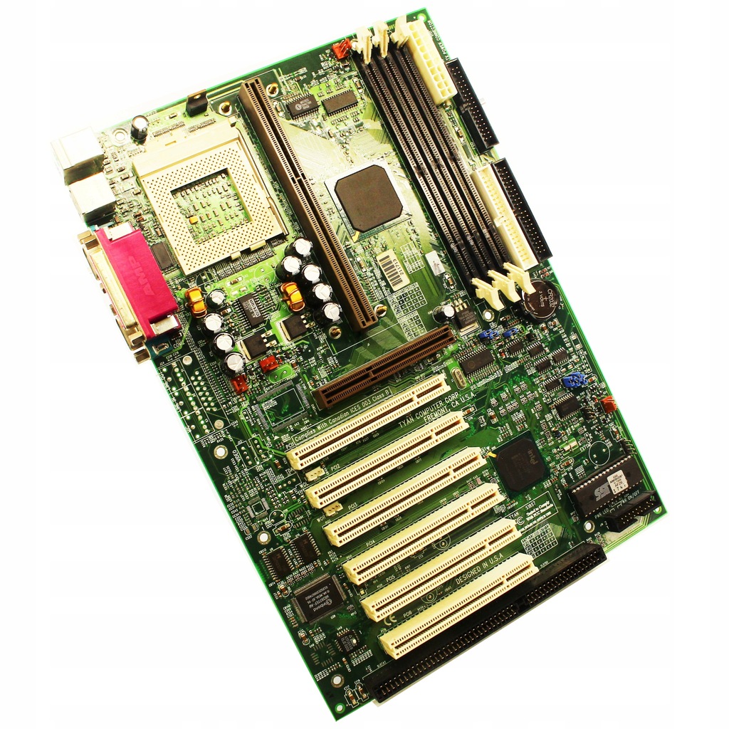 Płyta główna TYAN S1857 Socket 370 Slot 1 ATX - 13619487657 - oficjalne archiwum Allegro