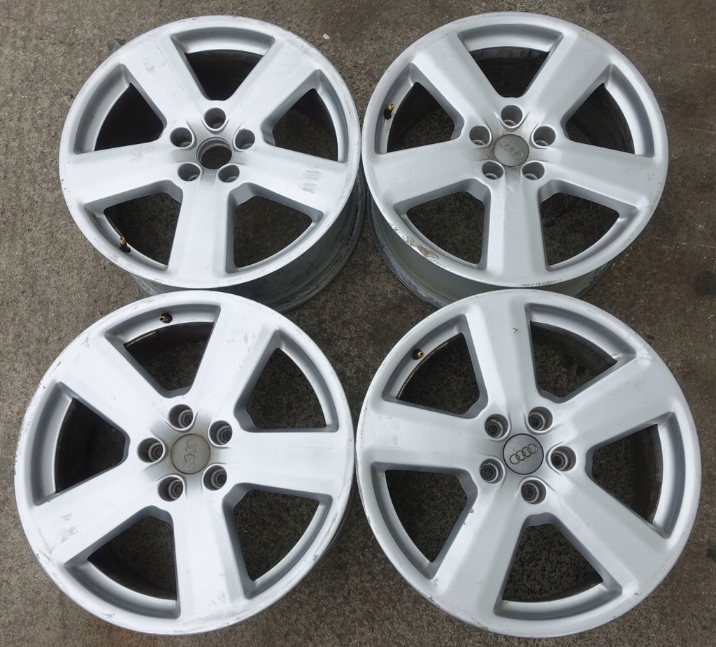 Alufelgi 18'' Audi A4 B6 B7 A6 C6 5x112 ET43 8J - 12327180501 - oficjalne archiwum Allegro