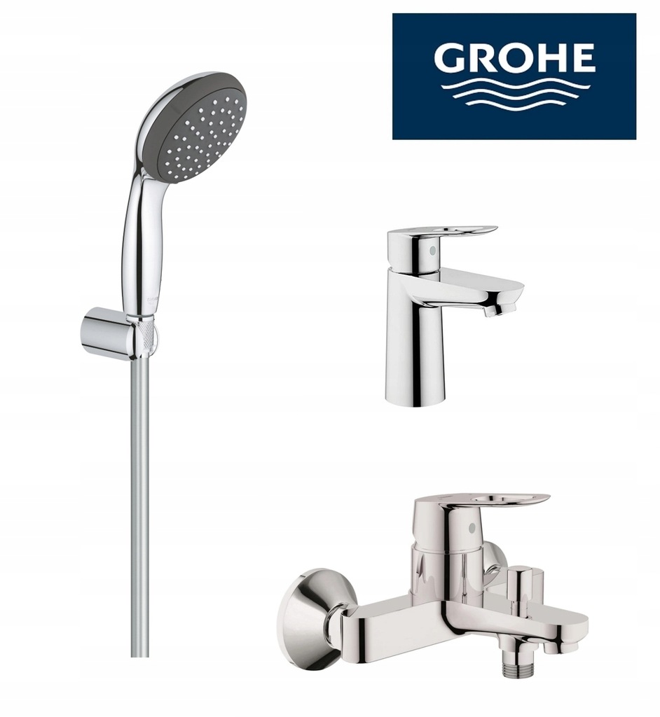 GROHE Start Loop Zestaw prysznicowy wannowy FULL - 9334607645 ...