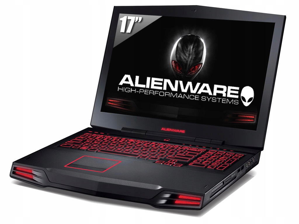 ALIENWARE M17X i7 4x2.3GHz 8GB NVIDIA SSD+HDD BJ1 - 7802873143 ...