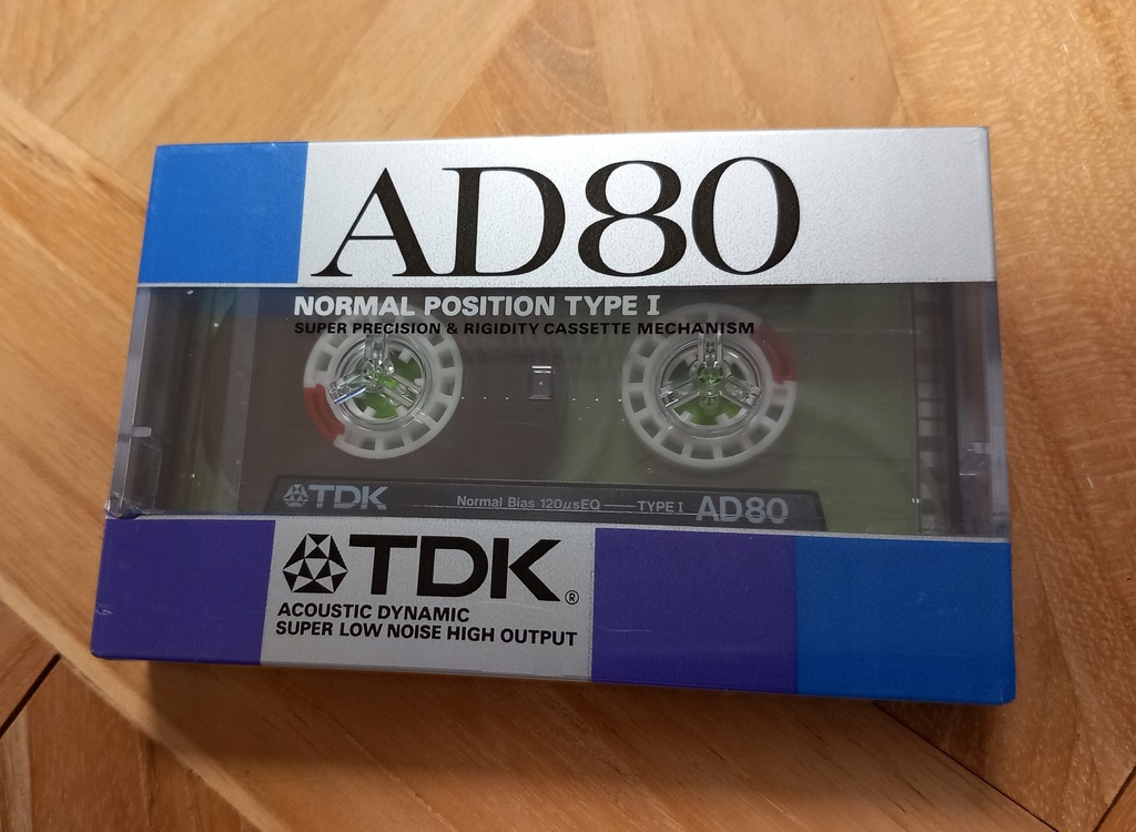 TDK AD 80 kaseta magnetofonowa - 13187260088 - oficjalne archiwum Allegro