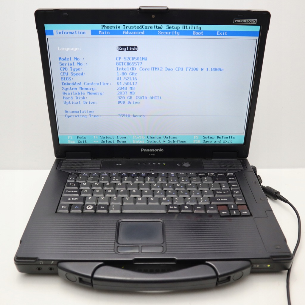 Panasonic Cf-52 Mk2 D23 - 14293817206 - oficjalne archiwum Allegro