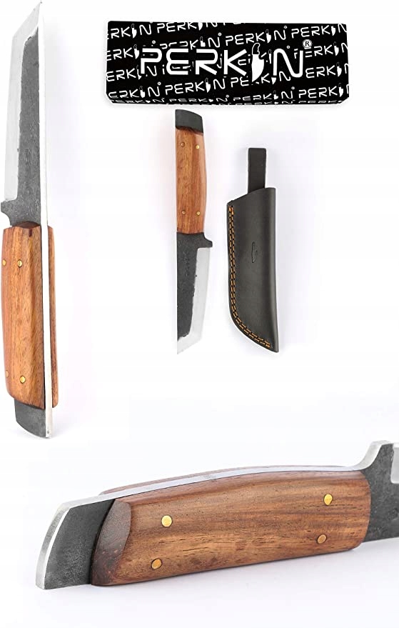 Perkin Nóż myśliwski ostry z pochwą PK800 - 12951324334 - oficjalne archiwum Allegro