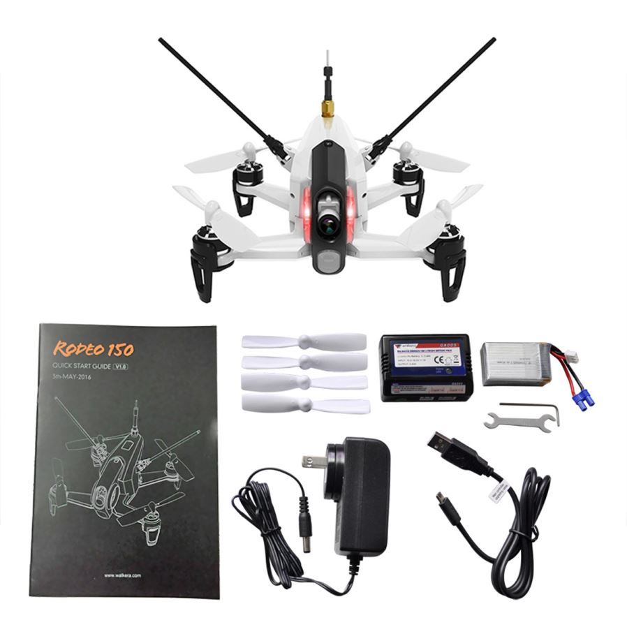 Dron WALKERA RODEO 150 WYŚCIGOWY FPV DEVO 7 KAMERA - 7325022106 - oficjalne archiwum Allegro