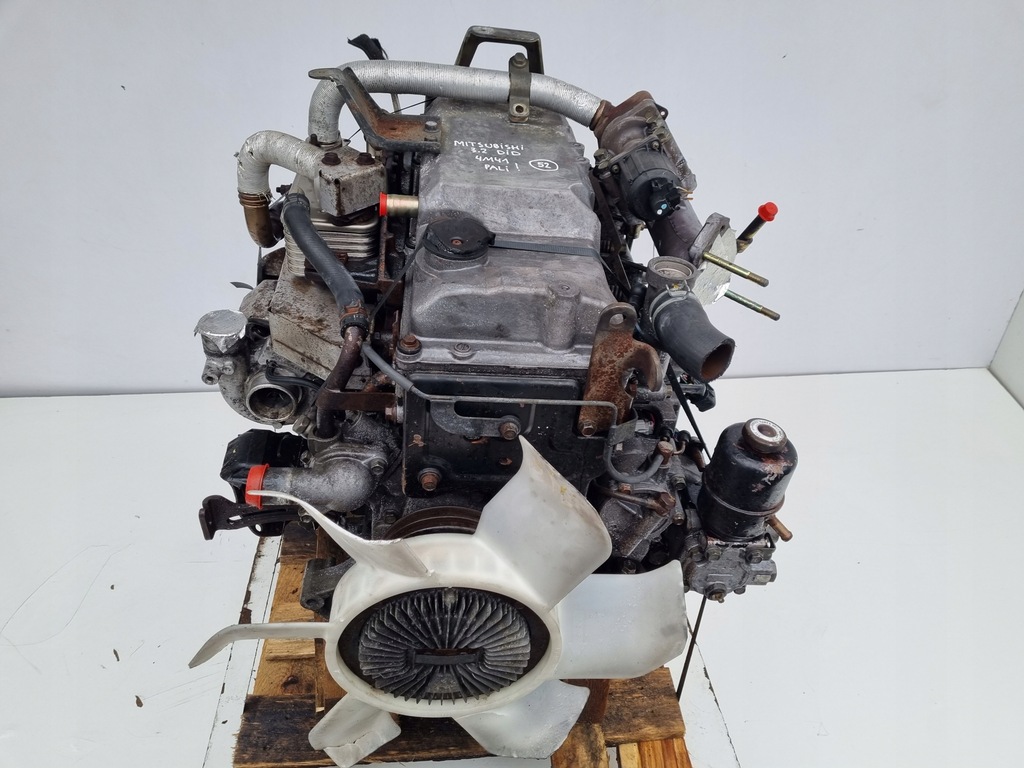 SILNIK Mitsubishi Pajero III 3.2 DID 167tyś 4M41 - 12605100672 ...