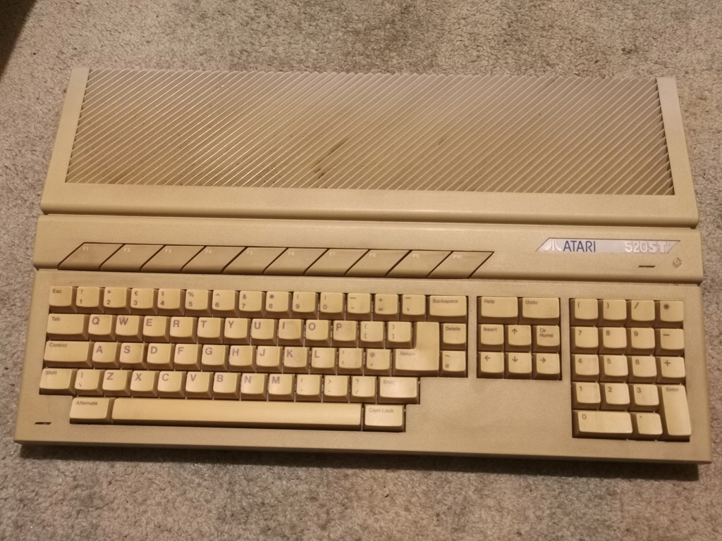 Komputer Atari 520 STE - rzadki! - 14903591120 - oficjalne archiwum Allegro