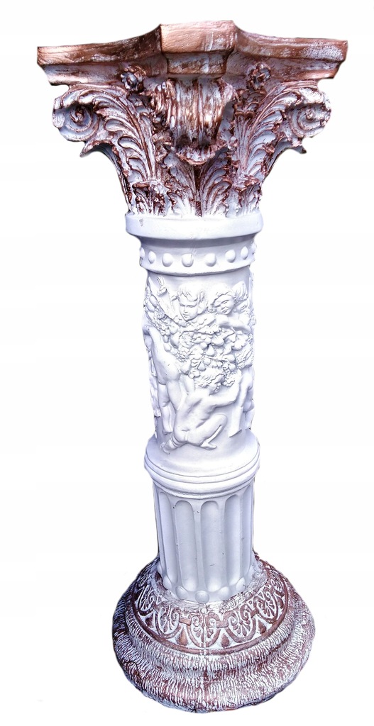 Kolumna koryncka, słupek postument figura ogrodowa - 12346409533 - oficjalne archiwum Allegro