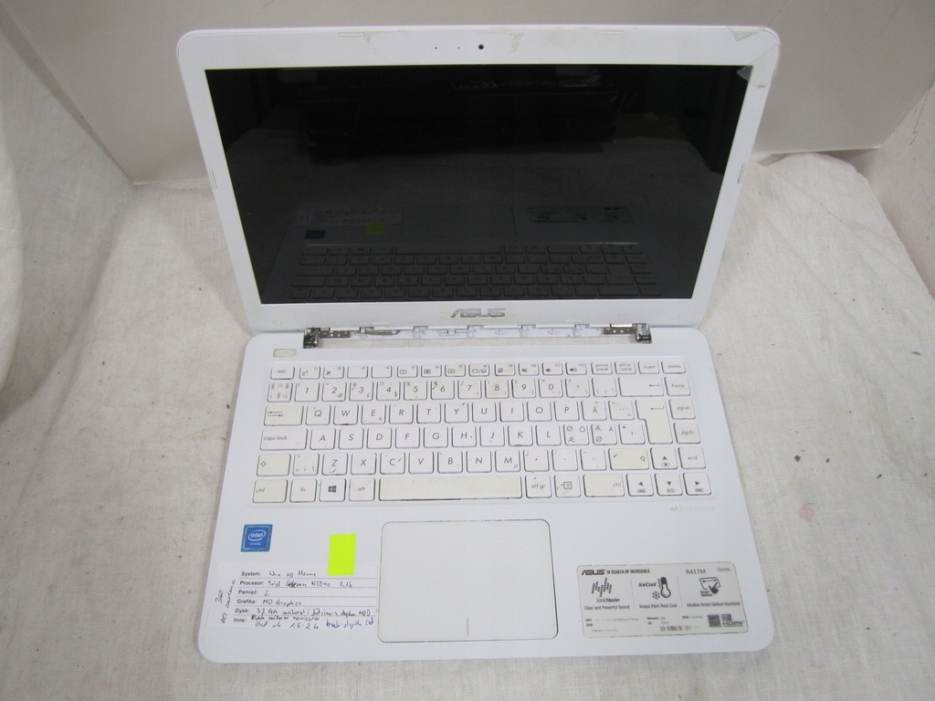 Laptop Asus R417M/ 2GB/ 32GB/ Celeron-N2840/ Win10 - 11874327702 ...