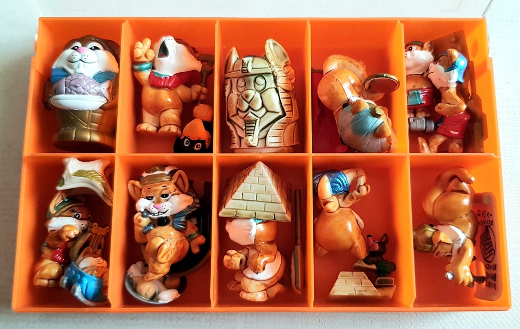 Figurki Kinder Surprise Kotki Faraonki - 11862750766 - oficjalne ...